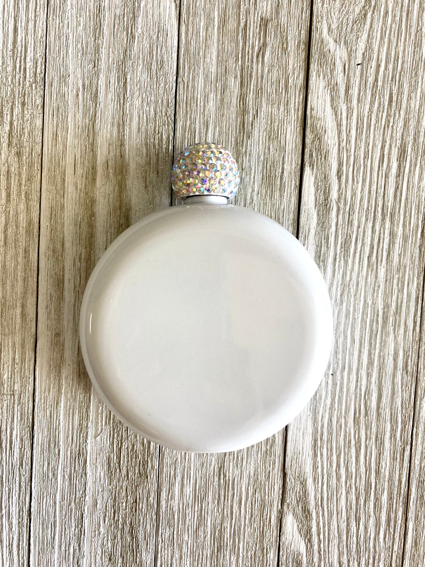 5 oz Gemstone White Sublimation Flask – Crafters Palace