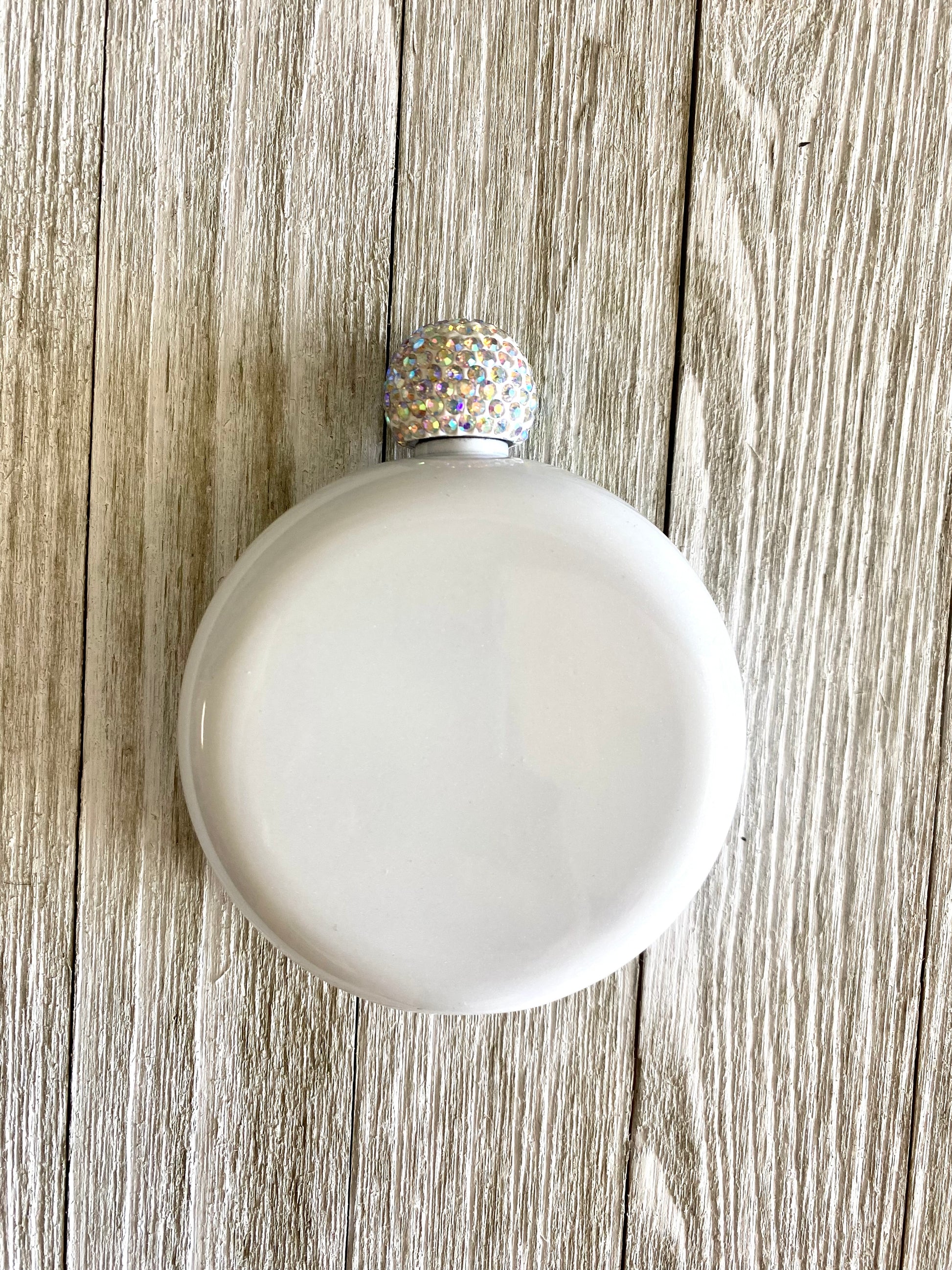 5 oz Gemstone White Sublimation Flask – Crafters Palace